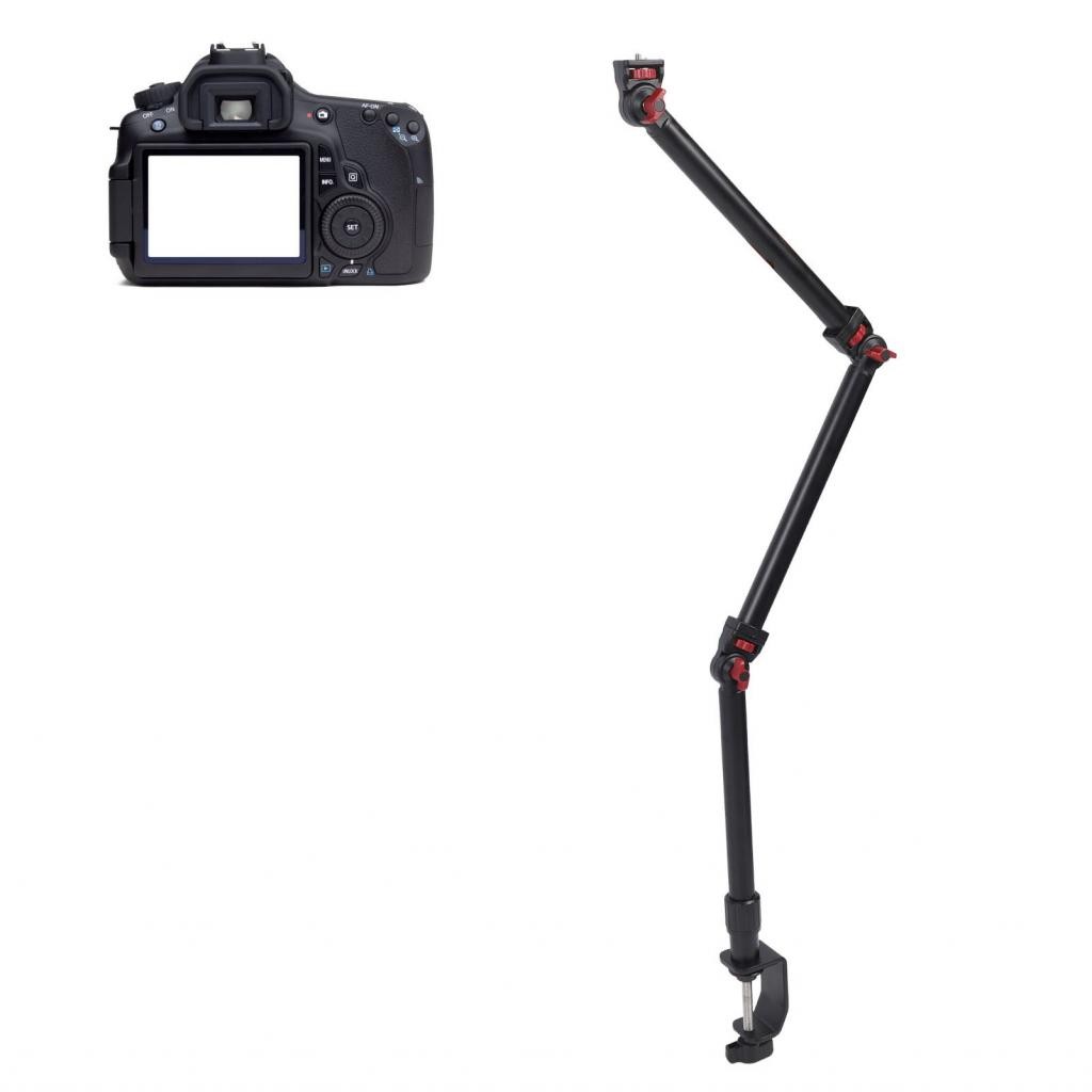 Camera Magic Arm with C Clamp Phone Clip 3 Section Adjustable ...