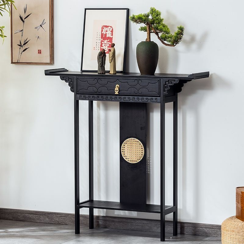 Household Altar Incense Burner Table Chinese Style Altar Living Room ...