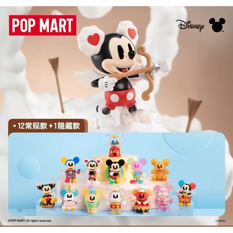 POPMART Bubble Mart Disney Mickey Childlike Heart Unbounded Series ...