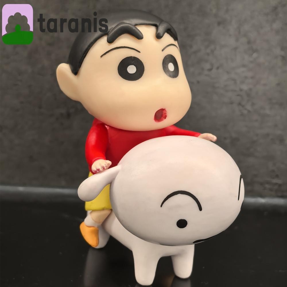 TARANIS Shin Chan Model Toy, White Dog Nohara Shinnosuke Crayon Shin ...