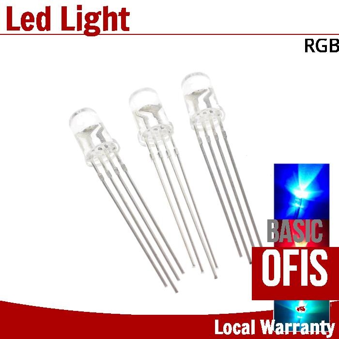 5mm LED Super Bright RGB (Common Anode) | Shopee Singapore