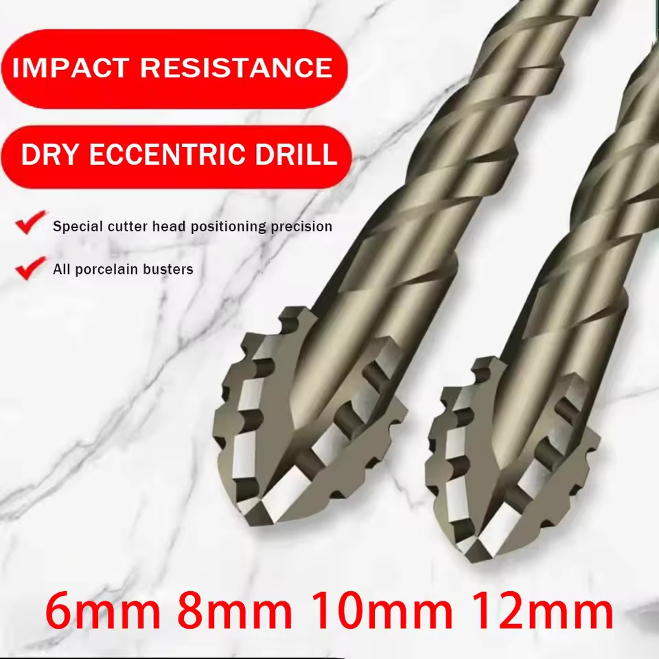 Alloy Drill Bit Eccentric Multifunctional Tile Glass Cement Metal ...