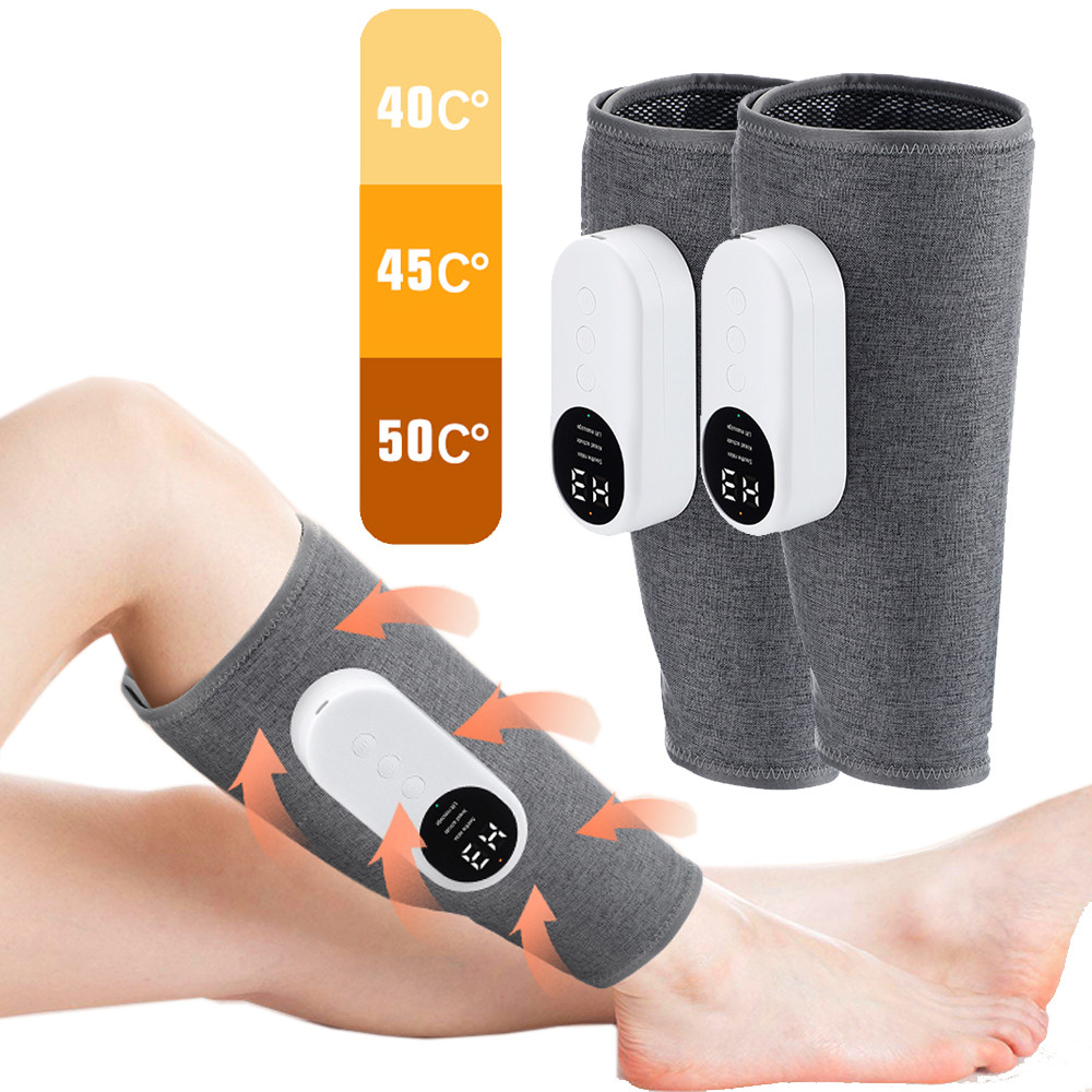 360° Electric Airbag Calf Massager 3 Modes Air Compression Leg Massage ...