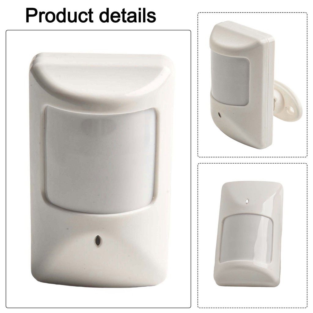 Adjustable Infrared Motion Sensor with Wide Angle Detection and Bracket ...