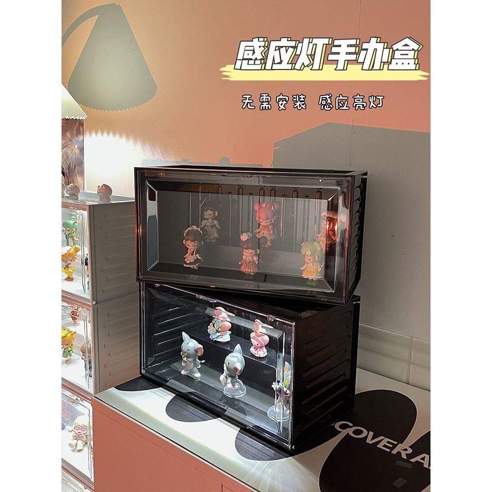 Blind Box Storage Box Ladder with Light Pop Mart popmart Display Box ...