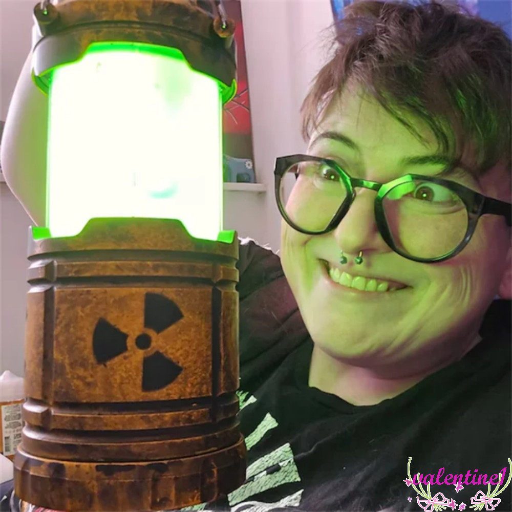 VALENTINE1 Nuclear Reactor Lantern, Nuclear Reaction Push Portable Mini ...