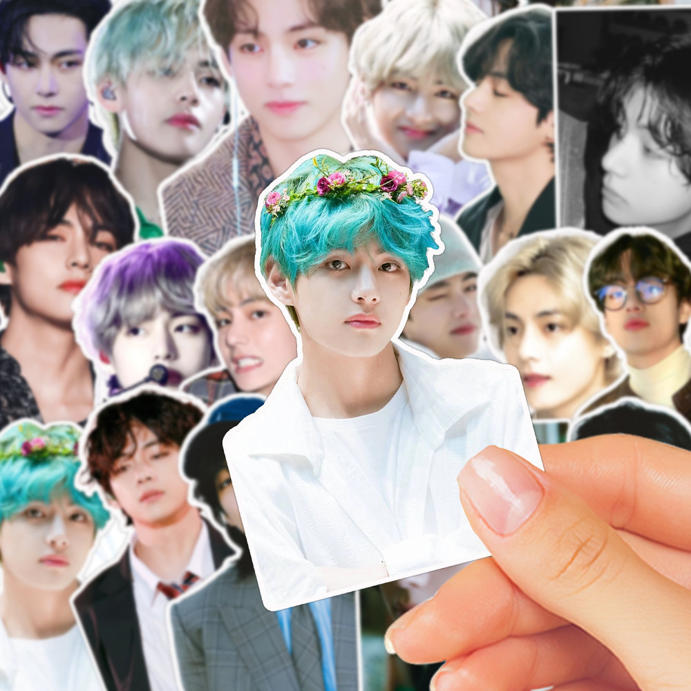 Spike Bts Member Kim Tae Hyung V Tear-Off Male New Style Merchandise ...