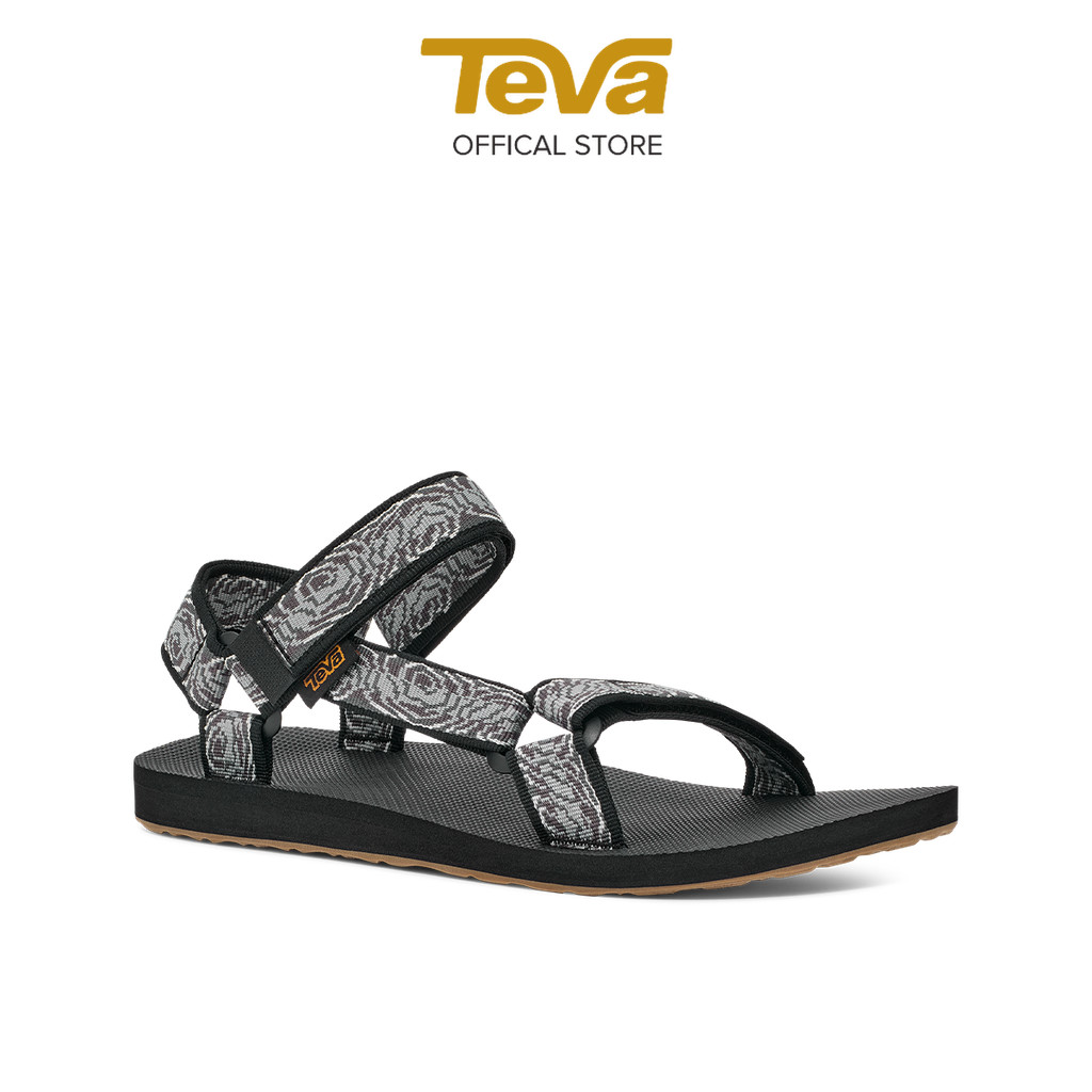 Teva Men's Original Universal Sandals - Archive Topo Black/ Grey (1004006-APB) | Shopee Singapore