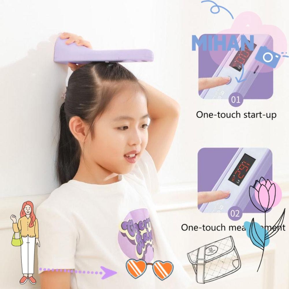 MH Height Measurement Meter, Portable Ultrasonic Electronic Height ...