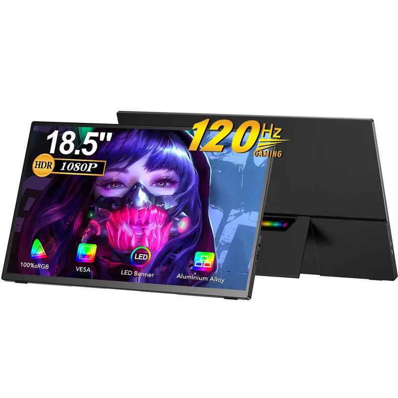 UPERFECT USetup E5 120Hz Gaming Monitor 18.5" IPS Screen With HDMI USB ...