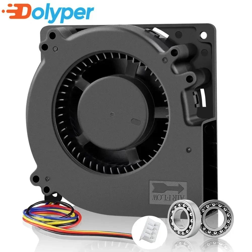 12032 Dual Ball DC Blower Centrifugal Fan 24V 4Pin PWM Big Airflow for ...