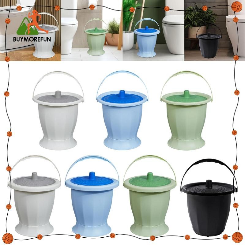 [Buymorefun] Spittoon Chamber Bucket Chamber Pot with Lid Handle Pots ...