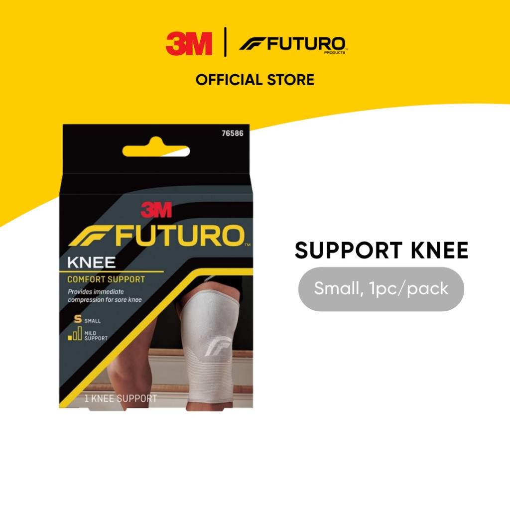 3M™ Futuro™ Comfort Knee Support, 76586, Mild Support, 1 pc/pack, S, M ...
