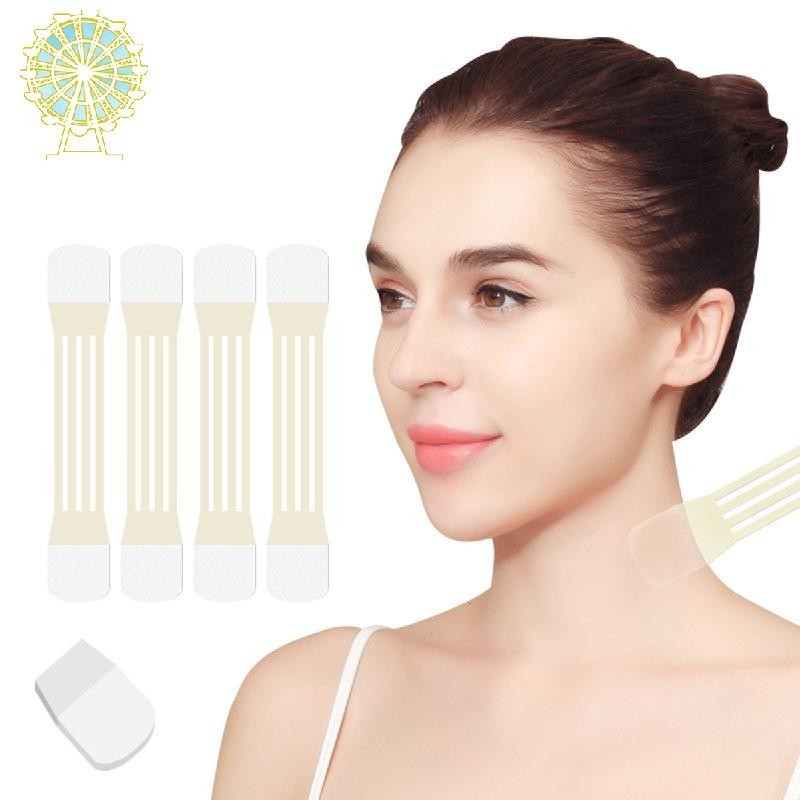 [jipai]Invisible Tape Facial Patch, Neck Wrinkle Patch, Forehead ...