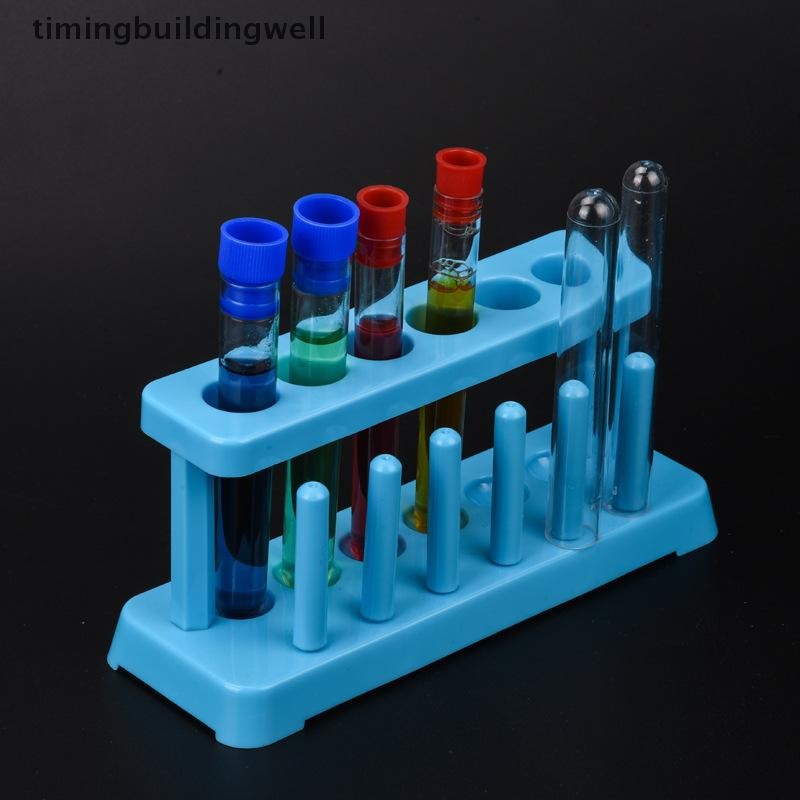 Twsg Lab School Supplies Red Plastic Test Tube Rack Holder Support ...