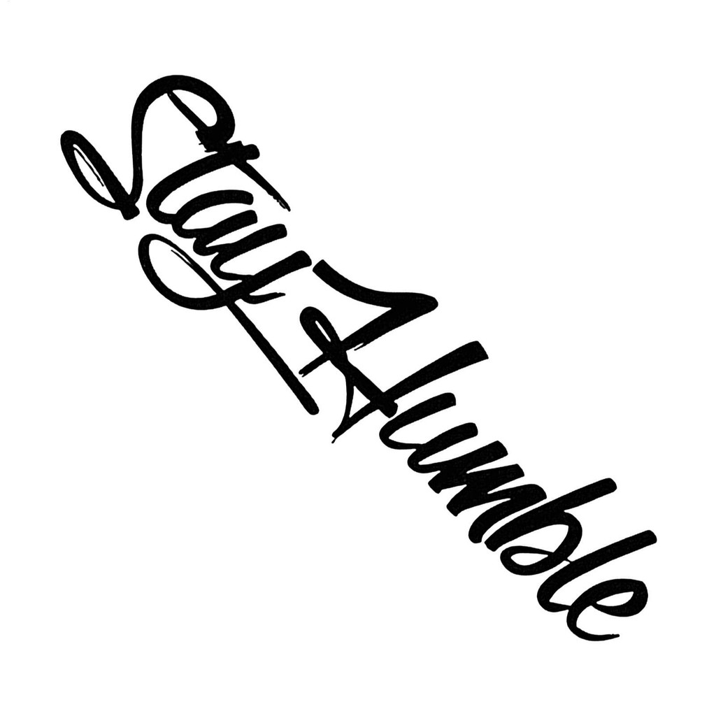 Stay Humble Car Sticker Car Door Stay Humble Decal Free To Cut Auto ...