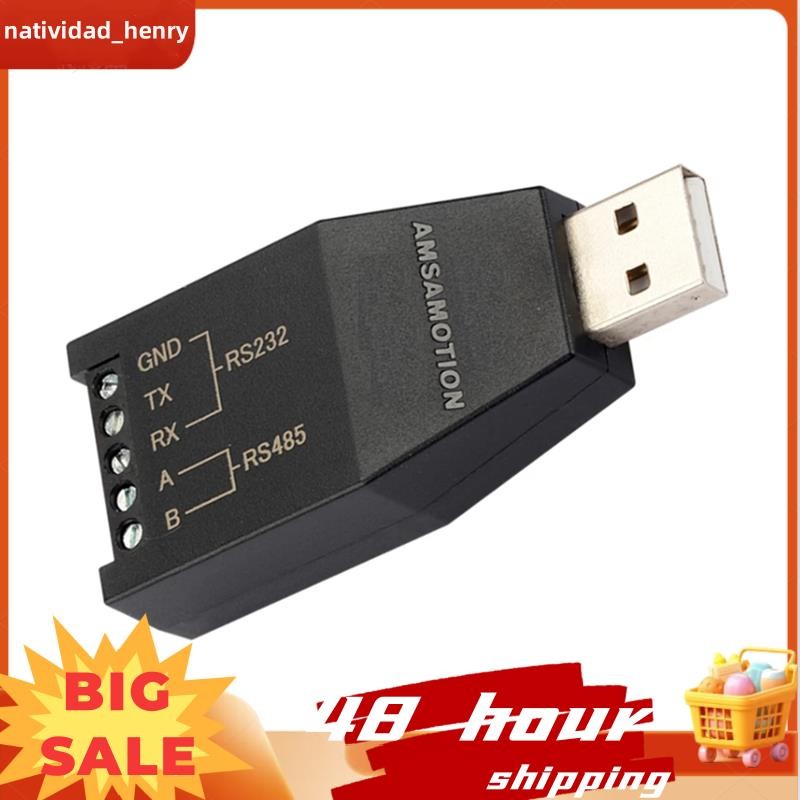 USB TO RS232 RS485 USB Serial Communication Module Industrial Grade USB-232/485 Signal Converter ...
