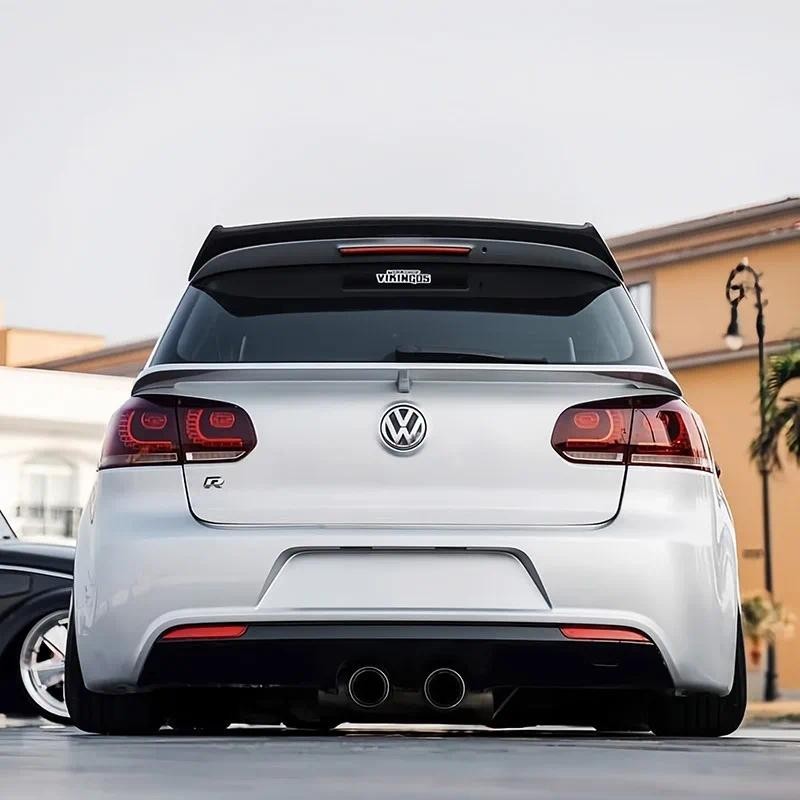 For VW Golf 6 Golf MK6 GTI GTD 6R 2010-2013 Rear Roof Spoiler Cap Robot ...