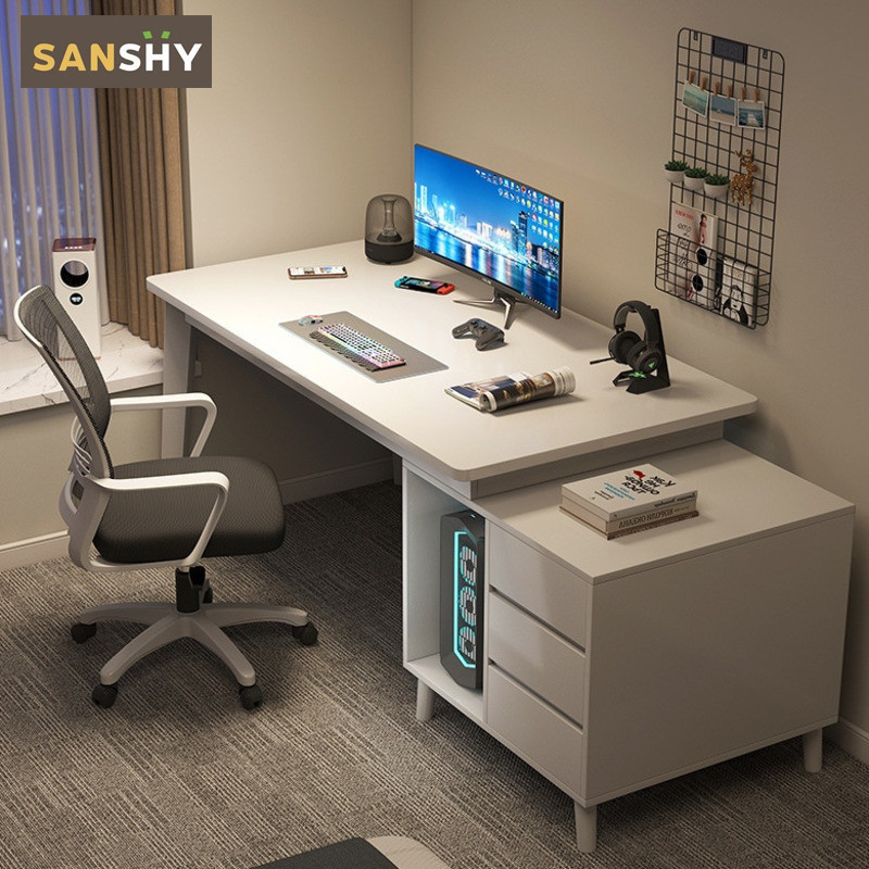 Office Table Study Computer Desk Desktop Home And Chair Combination ...