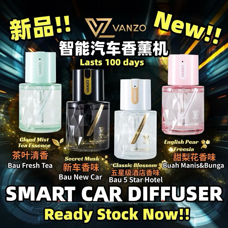 NewProduct VANZO Smart Car Diffuser Car Home Perfume Air Freshener ...