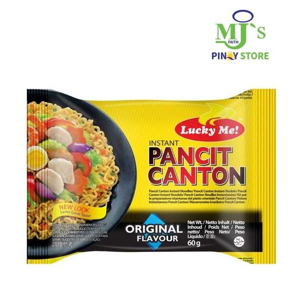 Lucky Me Pancit Canton Original Instant Fried Noodles 60g | Shopee ...