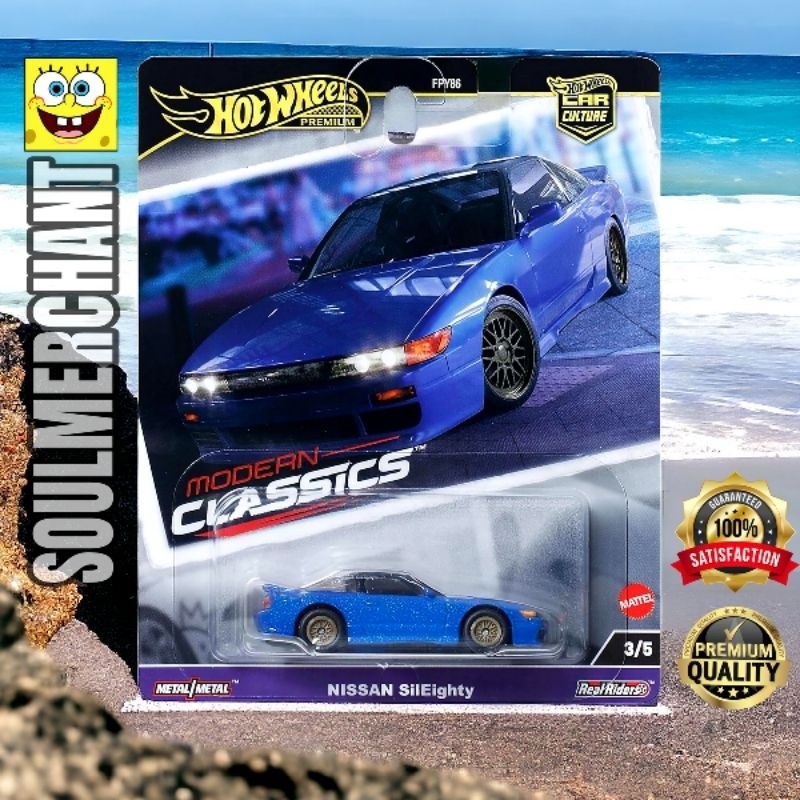 Hot Wheels Premium Modern Classics Nissan SilEighty | Shopee Singapore
