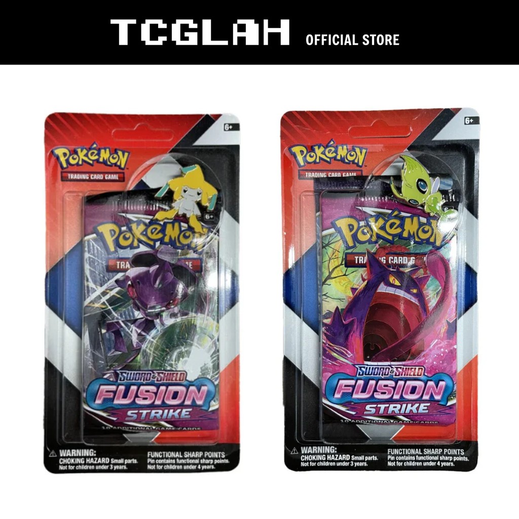 Pokémon 2-Pack Pin Blister - Jirachi / Celebi (Fusion Strike & Chilling ...