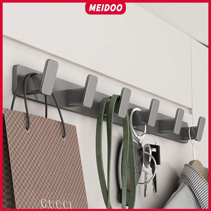 [SG Stock]MEIDOO Clothes hook free drilling row hook hook coat hook ...