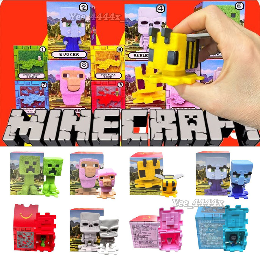 2025 A Minecraft Movie McDonald's Happy Meal Toys Cartoon Minecraft ...