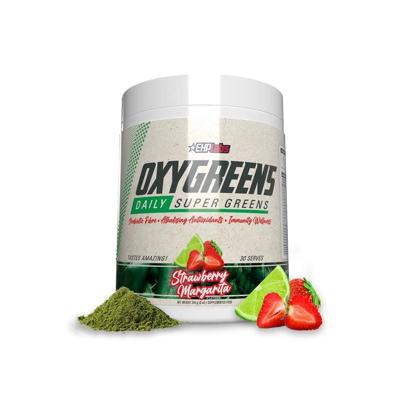 EHPlabs OxyGreens Daily Super Greens Powder - 30 Serves - Gut Cleanse ...