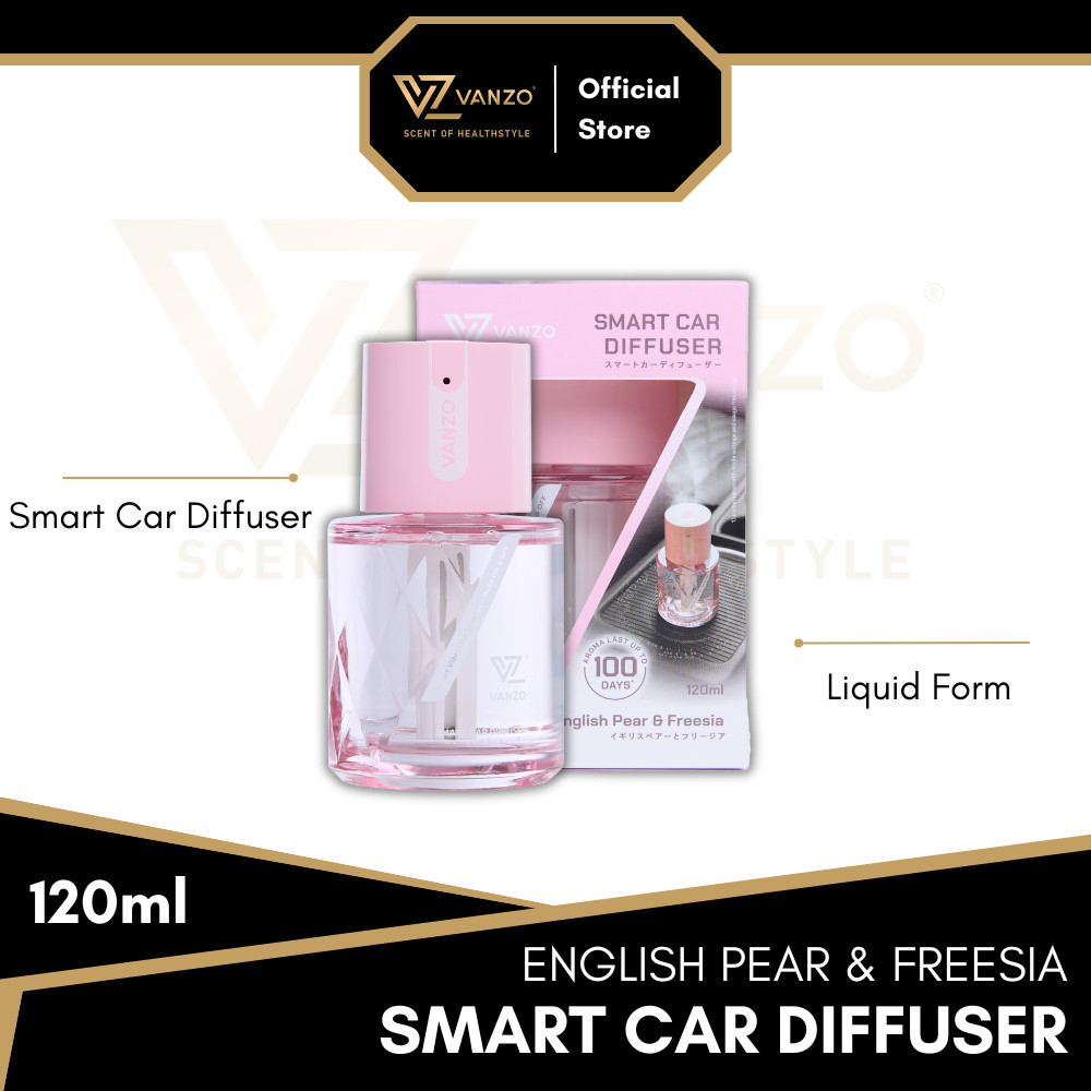 VANZO Smart Car Diffuser (English Pear & Freesia) 120ml | Shopee Singapore