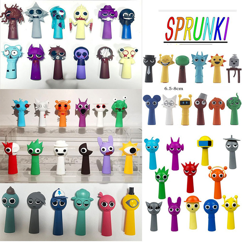 Sprunki Action Figure Sprunki Toys Sprunki Incredibox Game Figure Model ...