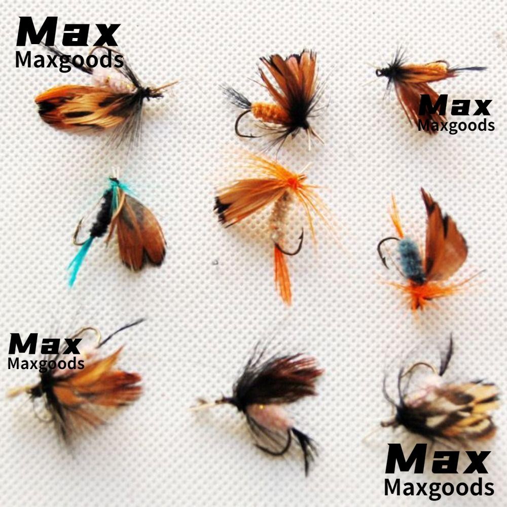 MAXG Insects Flies Fly Fishing Lures Bait, Feather Sharpened Artificial ...