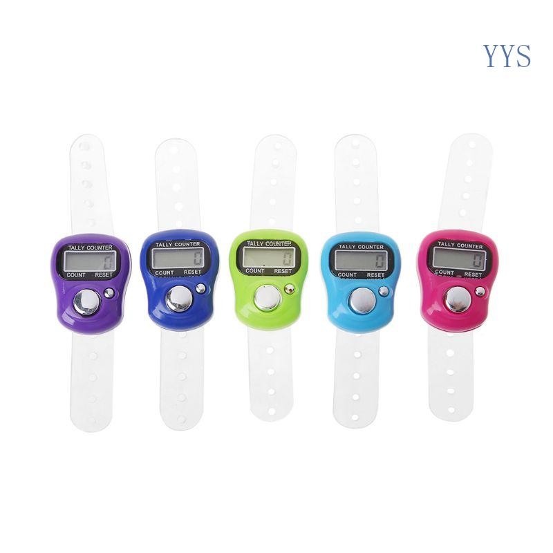 YYS Finger Counter Digital LCD Electronic Finger Counter Manual Clicker ...