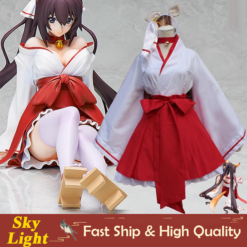 Shirakiin Riricho Cosplay Costume For Woman Adult Inu x Boku Secret ...
