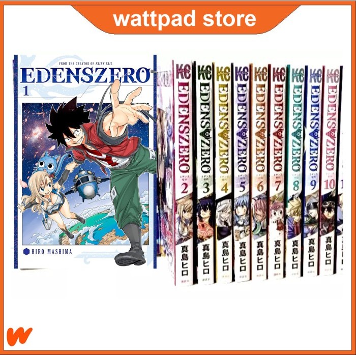 Edens Zero Comic by Hiro Mashima (English) | Shopee Singapore