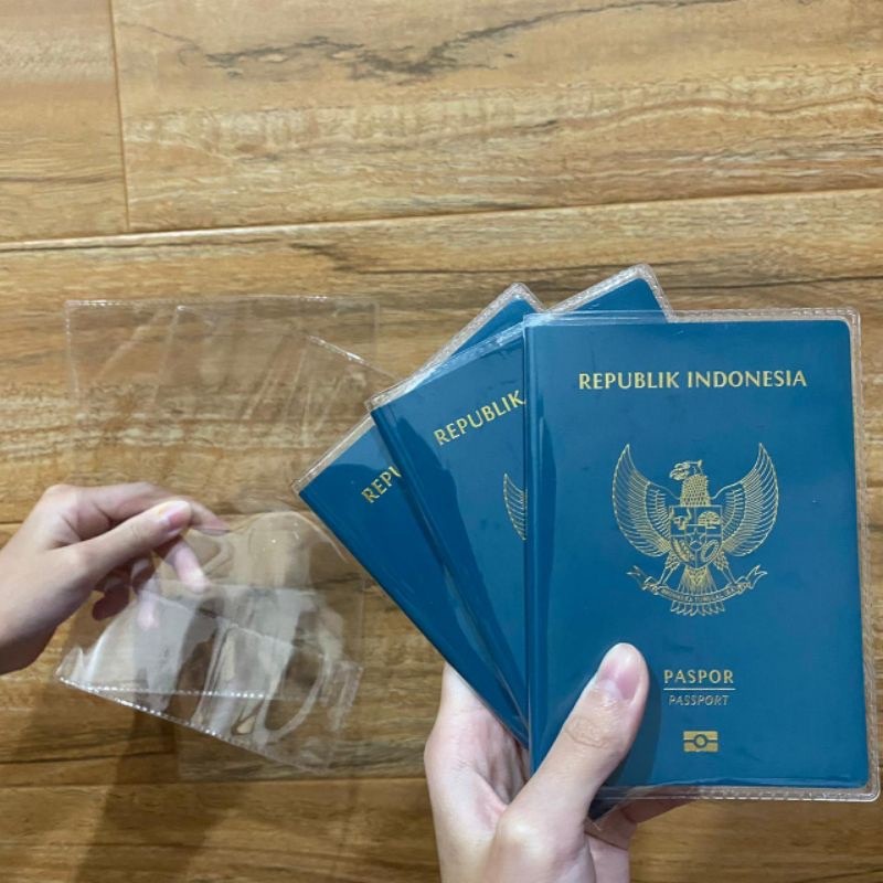 Passport Holders Covers Plastic Transparent Passport Book Cover ...
