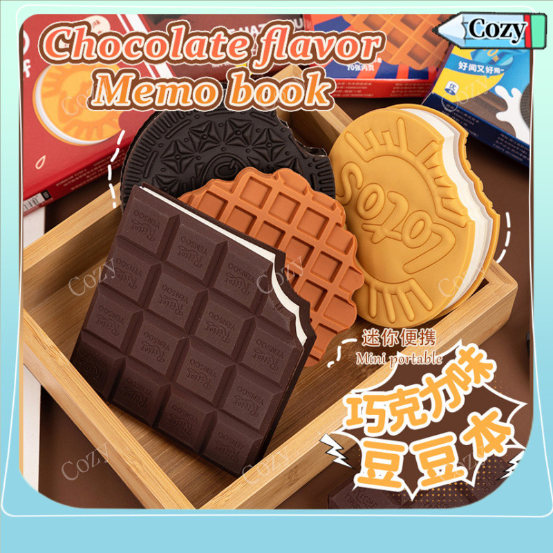 Creative cookie shaped notebook, student notebook, portable notebook ...
