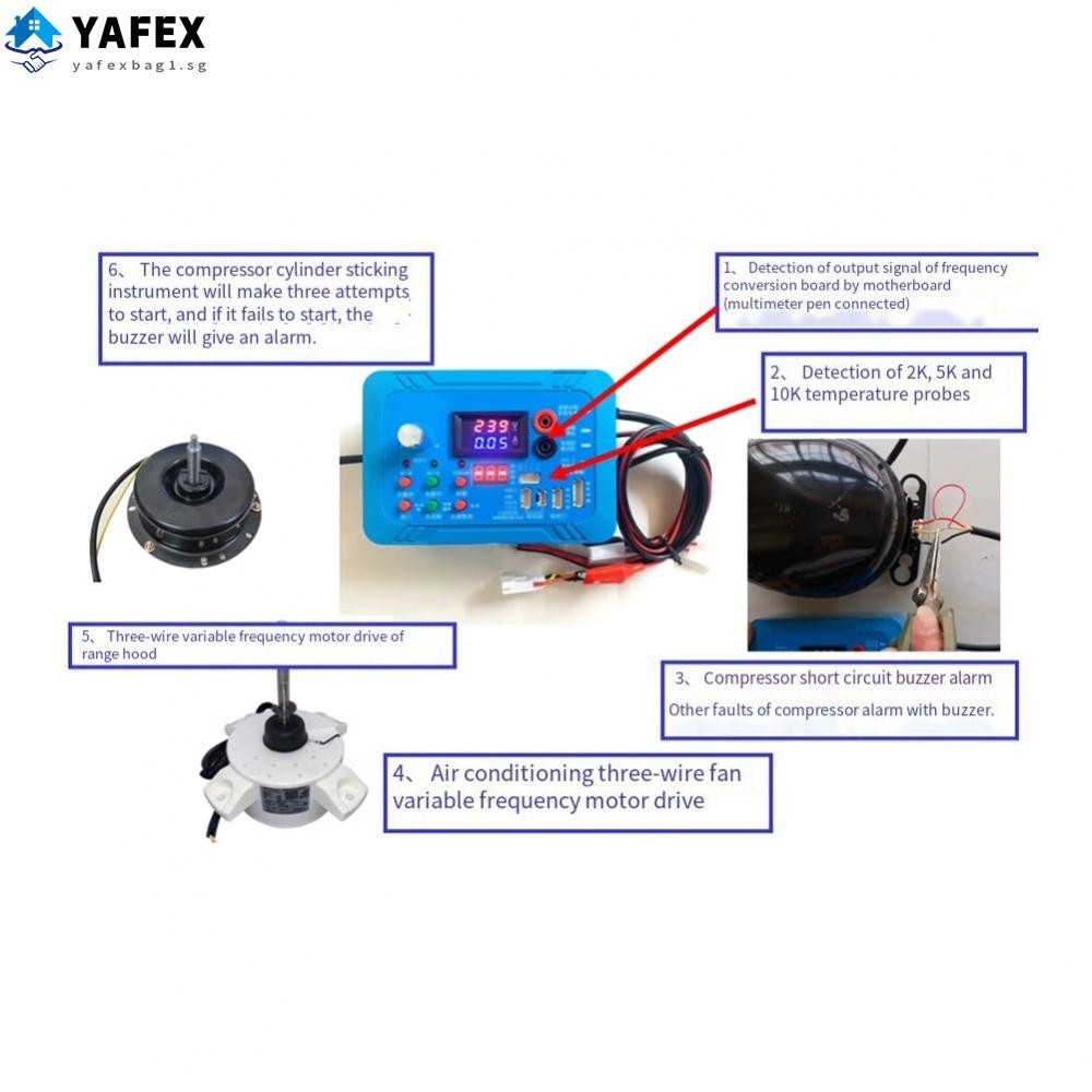 Refrigerator compressor inverter board tester pulse solenoid valve ...