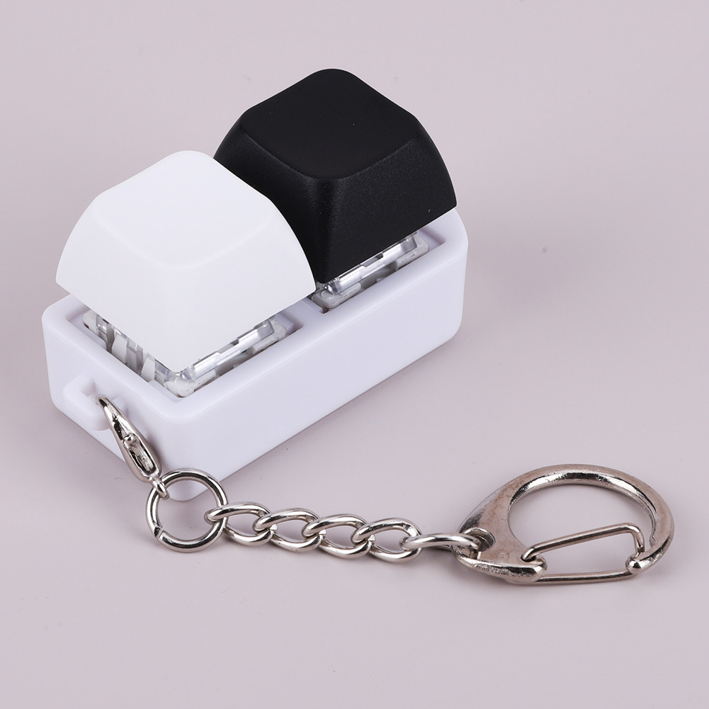 Keyboard Fidget Toy Fidget Clicker Key Switch Keychain Shaft Tester for ...