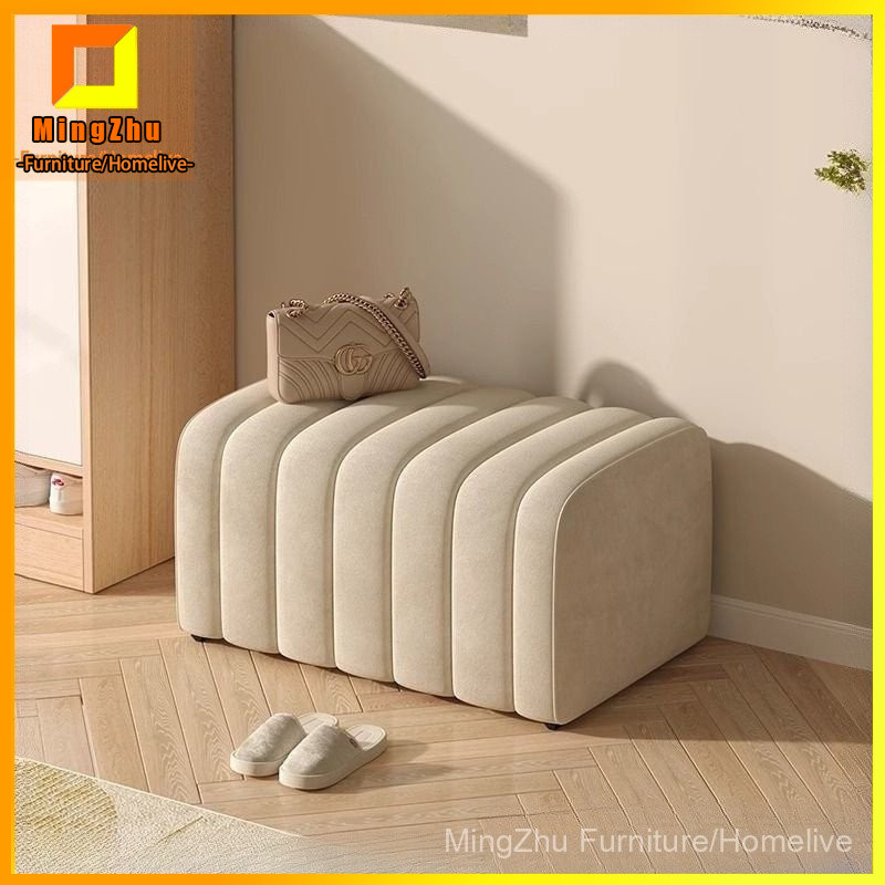Low stool entrance porch shoe stool casual long bench sofa stool home ...
