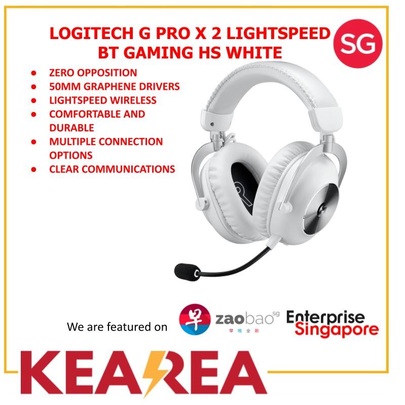 Logitech G Pro X 2 Lightspeed Bluetooth Wireless Gaming Headset,50mm ...