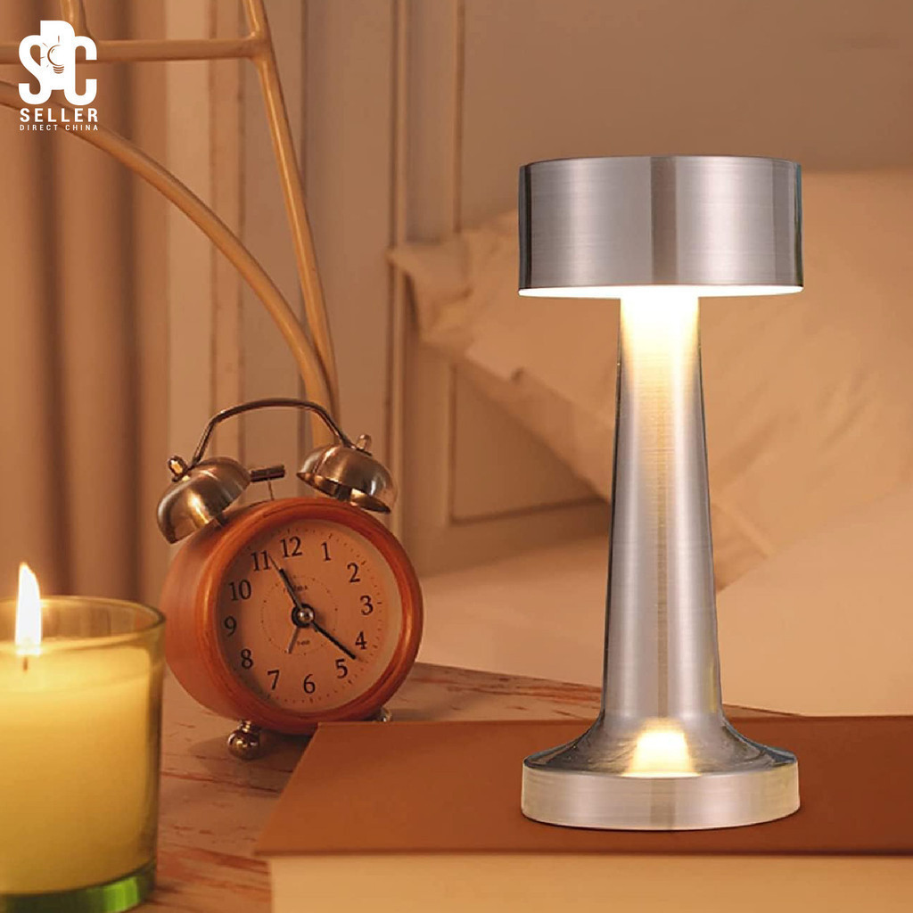 TABLE LAMP WIRELESS LED LAMPU MEJA PINTAR 无线桌灯 | Shopee Singapore