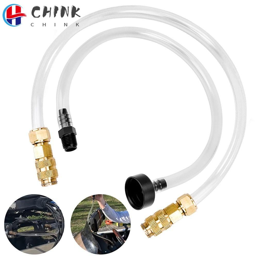 CHINK Hydraulic Steering Bleed Kit, Marine Evacuation Kit with Brass ...