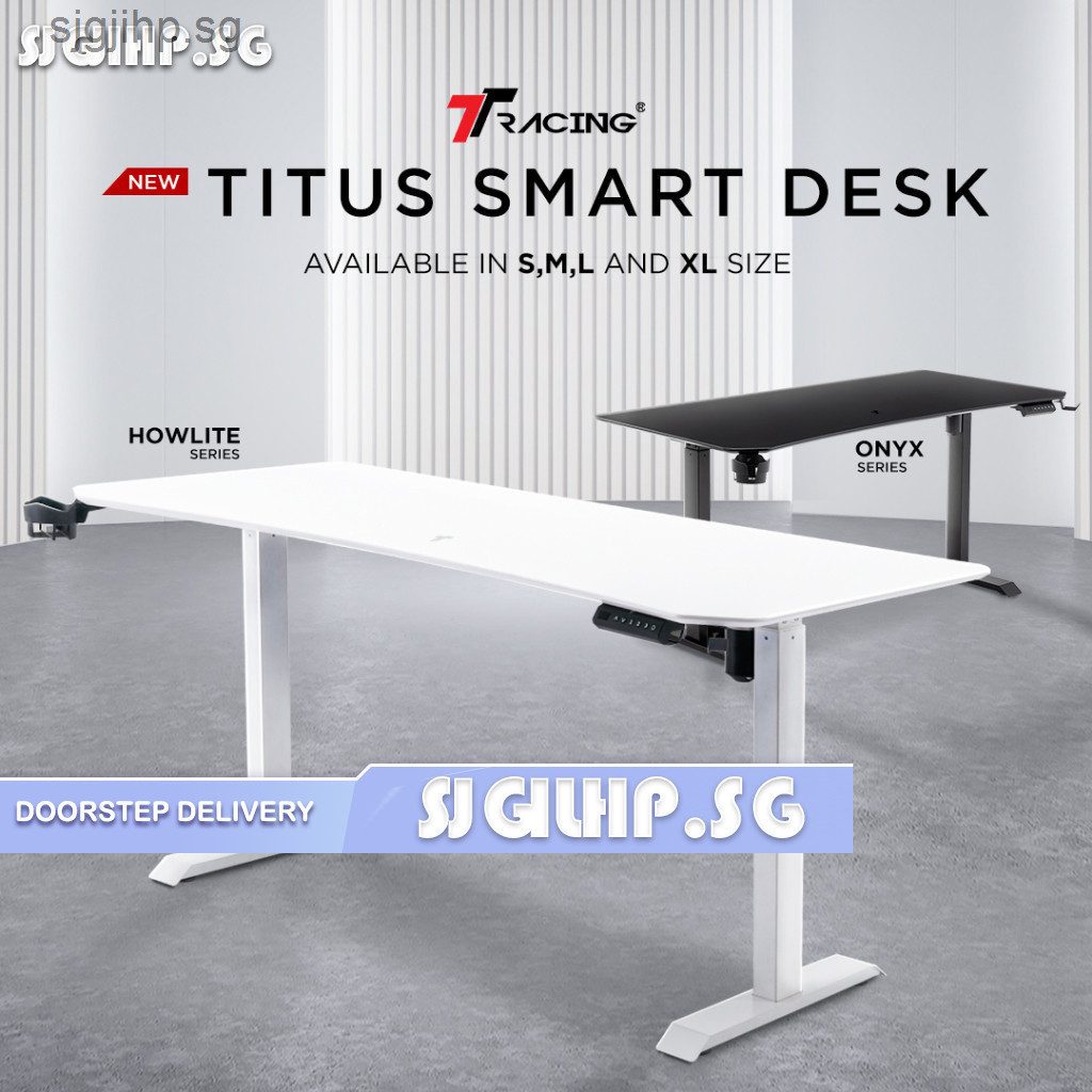 sjgjhp TTRacing Titus Smart Desk Ergonomic Standing Desk Electric ...