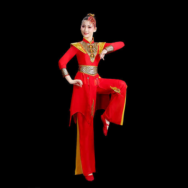 Drum Costume Performance Costume Waist Drum Chinese Style Dance Costume ...