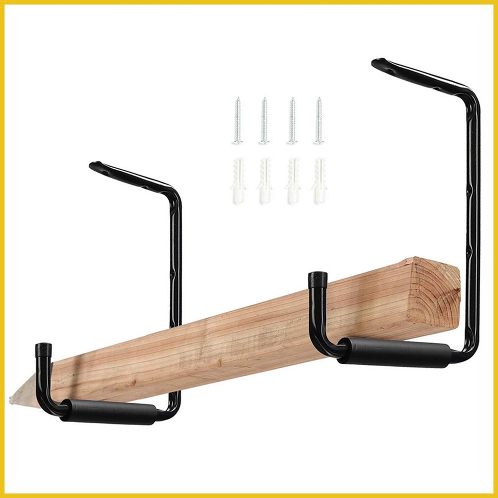Garage Overhead Storage Racks Multifunctional Wall Ladder Hook Ceiling ...