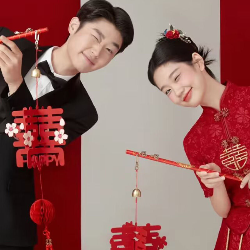 Handheld Happy Character Lantern New Chinese Cheongsam Wedding ...