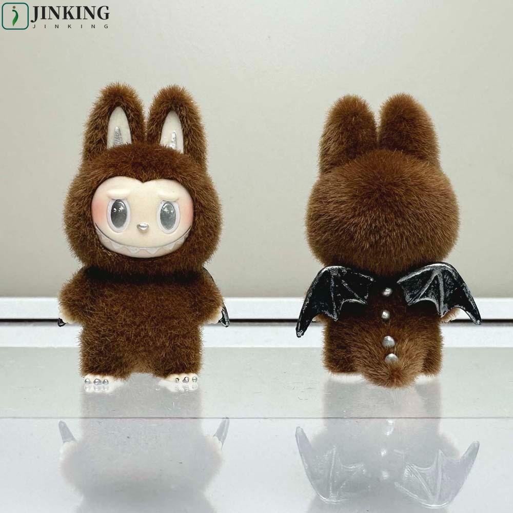 JINKING Chief Labubu Doll, Silica Gel Candy Color Wings Labubu Ornament ...