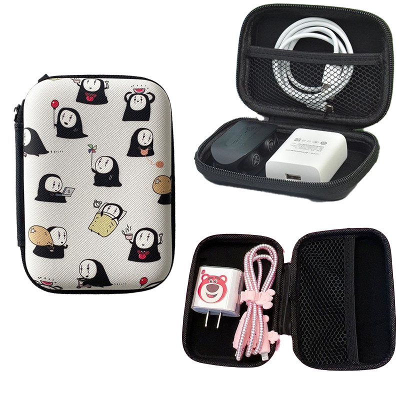 Totoro Digital Storage Bag Travel Organizer Electronic Gadget Bag USB ...